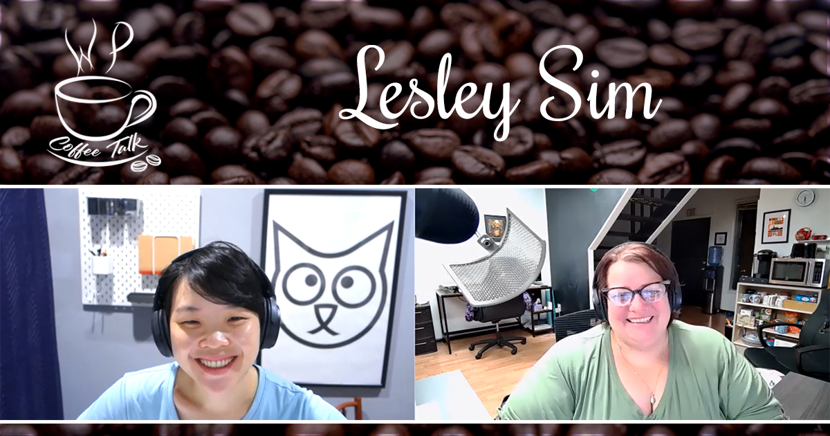 WPCoffeeTalk: Lesley Sim - WPCoffeeTalk