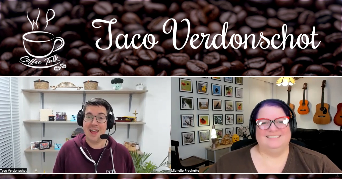 WPCoffeeTalk: Taco Verdonschot - WPCoffeeTalk